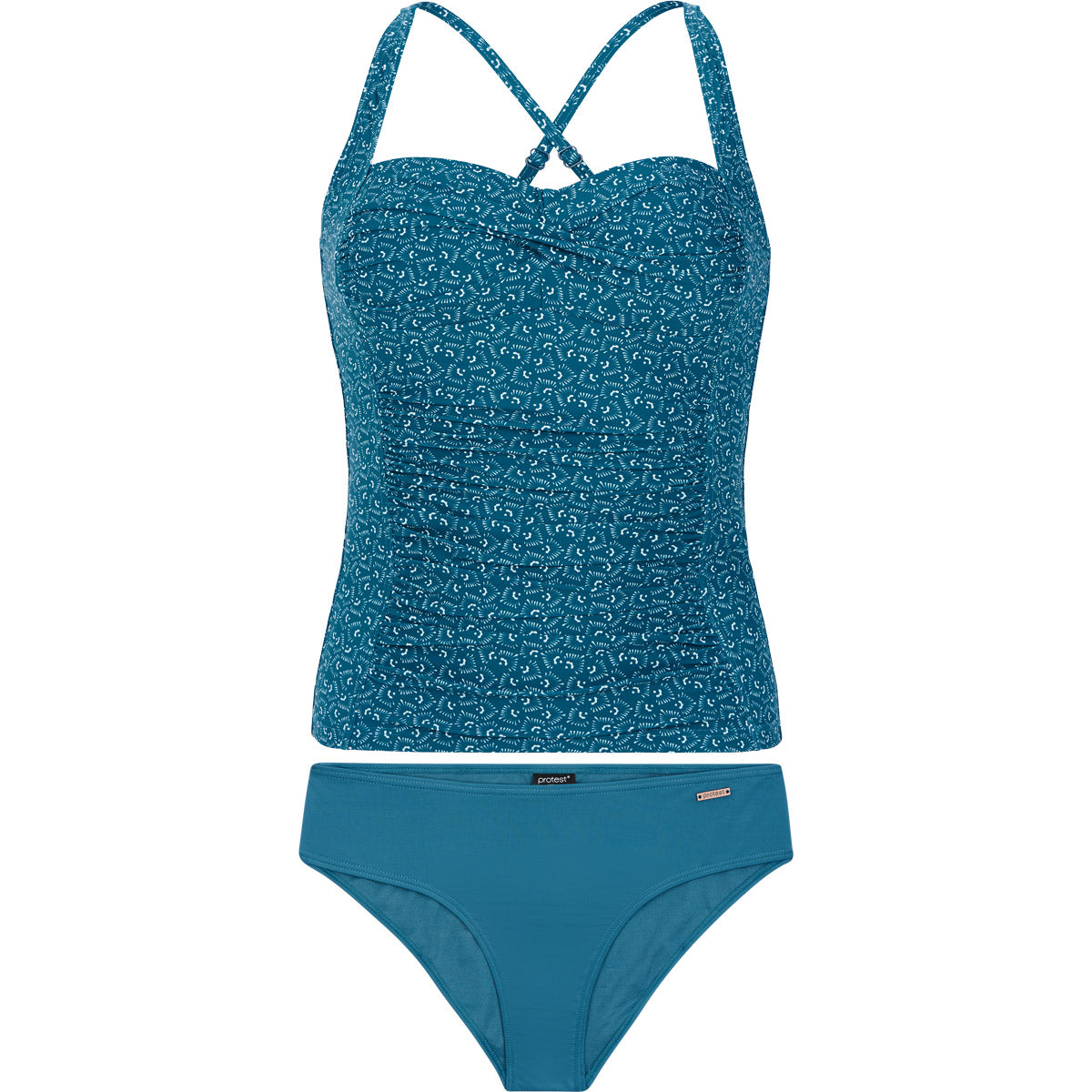 Bikini femme Prthidaya Tankini B&C-Cup Protest bleu – M+ Store